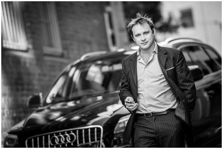 Uber Taxi Service Corporate Portrait Photography - Red Square Media Sydney